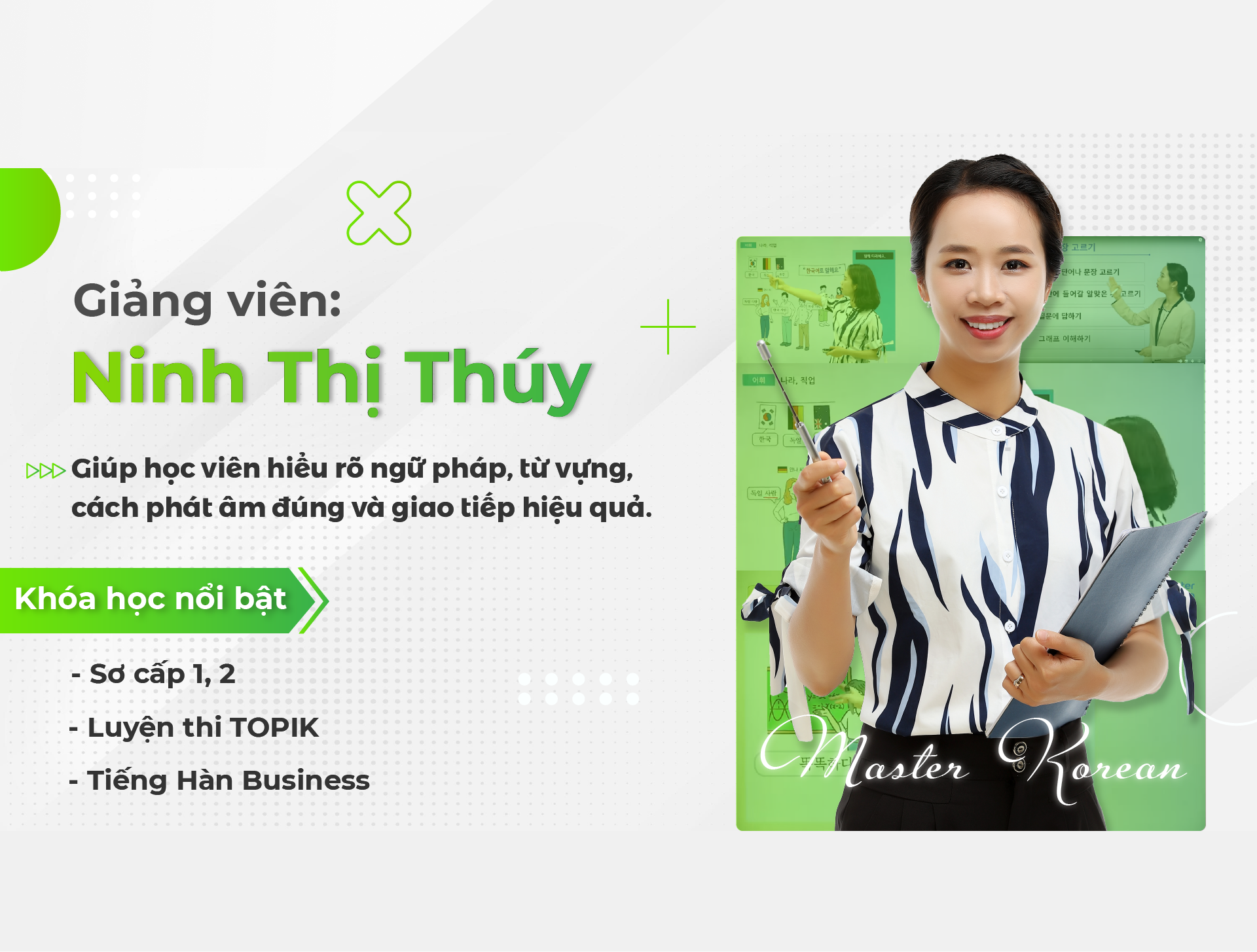MasterTalk: Nhập Môn Tiếng Hàn Giao Tiếp (22 bài giảng) - Master Korean